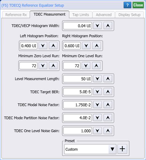 Tdecq Operator Tdecq Measurement