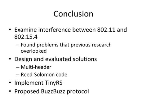 Ppt Surviving Wi Fi Interference In Low Power Zigbee Networks