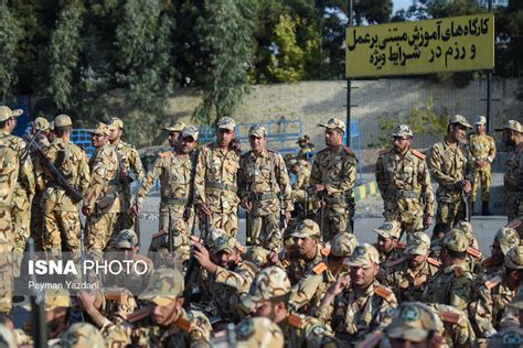 ایسنا مراسم تحلیف سربازان آموزشی پادگان ۰۱ نیروی زمینی ارتش
