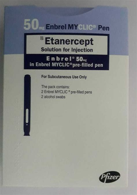 Enbrel 50 Mg Injection At Best Price In Nagpur By Maan Medical