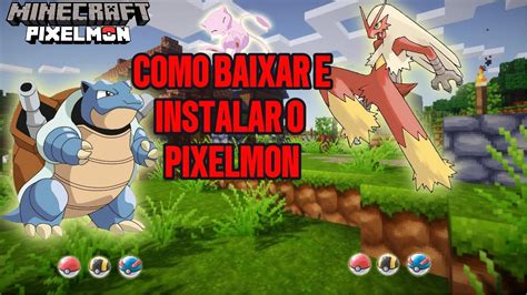 COMO BAIXAR E INSTALAR O MOD PIXELMON NO MINECRAFT JAVA 2024 Fácil e