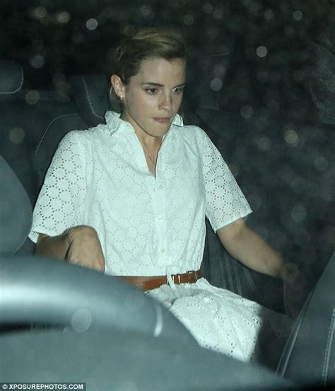 Emma Watson Showcases Her Seasonal Sass In A Low Cut Summer Dress