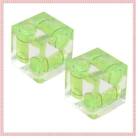 Herv Triple 3 Hot Shoe Bubble Spirit Level Compatible For Dslr Camera 2 Pack Th