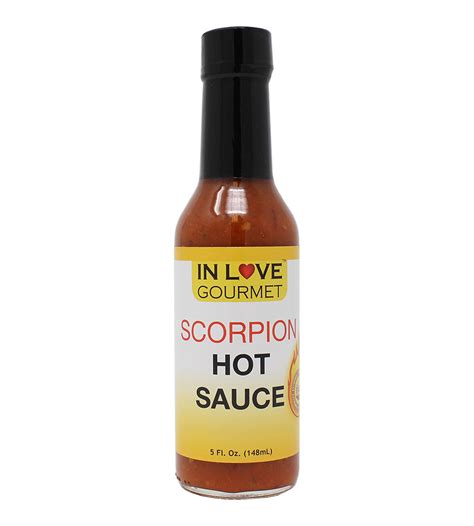 Scorpion Hot Sauce 5 Fl Oz Butch T Scorpion Pepper Sauce Gourmet Hot