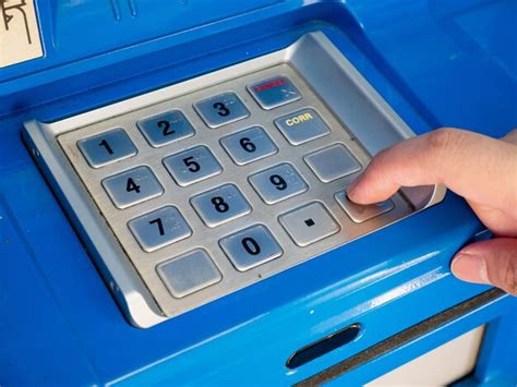 Premium Photo Woman Using Atm Machine To Withdraw Money
