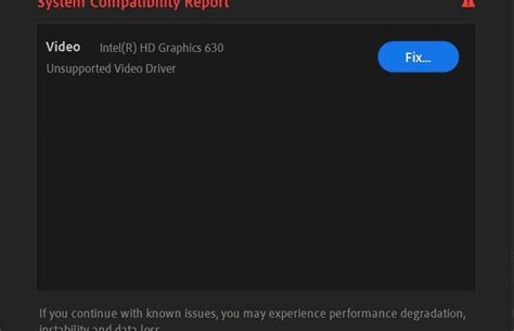 خطای System Compatibility Reports
