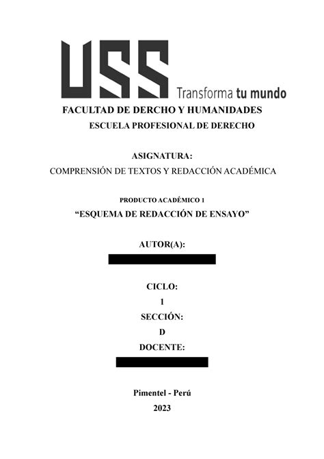 Trabajo Uss Pa1 Ctra Espero Pueda Servirles Facultad De Dercho Y