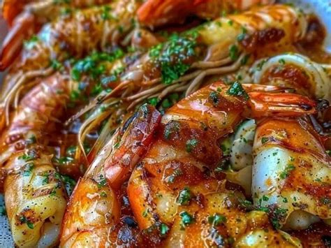 Gambas Grill Es Au Beurre Dail Et Persil Bricolage Astuces
