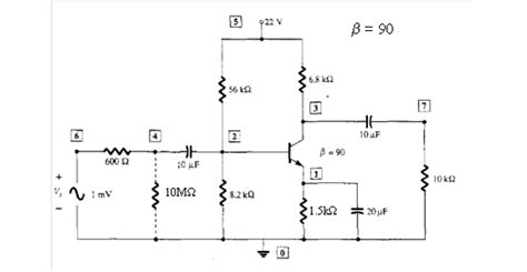 Solved Calculate A Ibq Icq Vceq B Plot The Dc Load Line