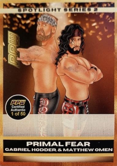 Ppw Spotlight Series Limited Edition Series 2 2023 Primal Fear