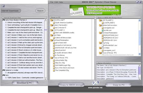 PC Xploder Cheats System For Xbox 360 Ultimate Edition Konzoleahry Cz
