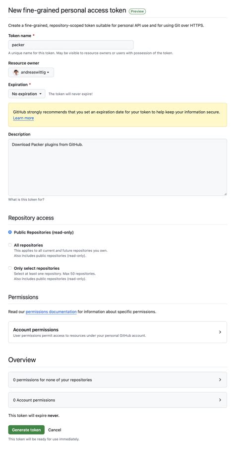 Avoid Rate Limit When Fetching Packer Plugins By Using Github Api Token
