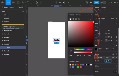 How To Style Text In Figma