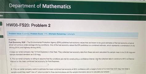 Solved Department Of Mathematics Des Hw08 Fs20 Problem 2