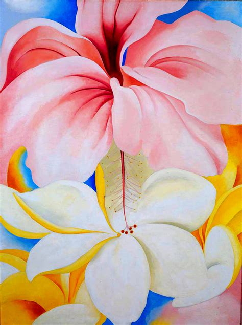 Rams Head White Hollyhock Hills 1935 By Georgia Okeeffe Artchive