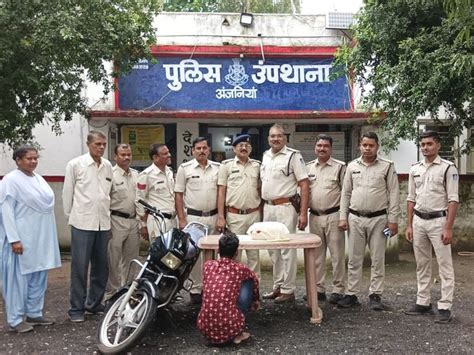 Vicious Ganja Smuggler Arrested By Anjania Police 180 Kg Of Illegal