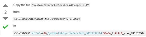 解决 Aspnet 编辑错误cs0006 未能找到元数据文件cwindowsassemblygac32systementerpriseservices2000