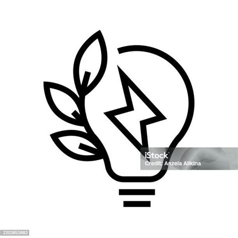 에너지 효율 디지털 및 인쇄 프로젝트를 위한 검은색 선 아이콘 앱과 웹사이트에 대한 최소한의 깨끗한 아이콘 0명에 대한 스톡 벡터 아트 및 기타 이미지 Istock