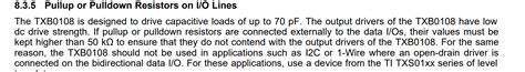 Txb0108 Open Drain Question Logic Forum Logic Ti E2e Support Forums