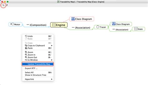 Traceability Map Astah