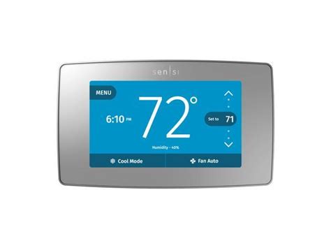 Emerson Sensi Touch Wi Fi Thermostat For Smart Home With Touchscreen