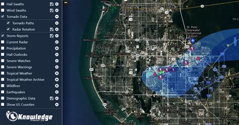 How To Overlay Hail Maps Using KML Files