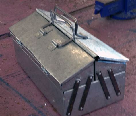 Opening Toolbox Toolbox Metal Box Sheet Metal Metal Working My Jewellery Homemade Projects