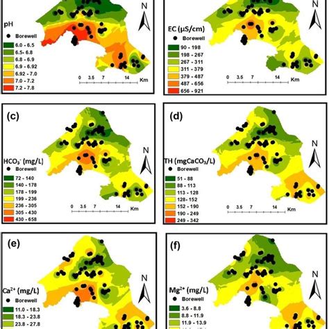 Spatial Distribution Maps Of Anthropogenic Activity Indicators Ac Download Scientific