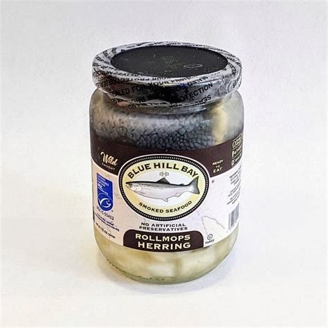 Roll Mop Herring With Pickle Coastal Local Seafood