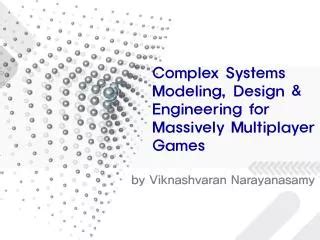 PPT Constrained Objects For Modeling Complex Systems PowerPoint Presentation ID