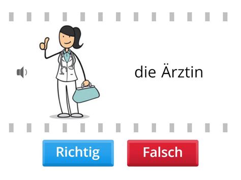 Berufe Deutsch True Or False