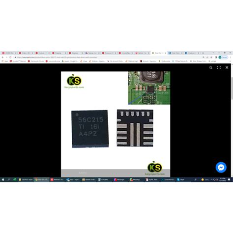 Xbox One X 56c215 Smd Vqfn18 Synchronous Step Down Swift Converter