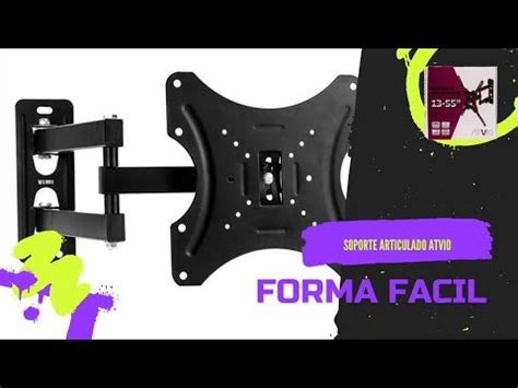 Instalando Un Soporte Articulado Atvio Para Pantallas De 50 OFF