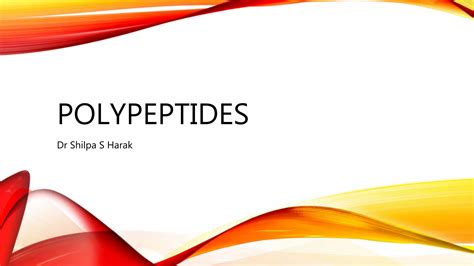 Polypeptides Ppt