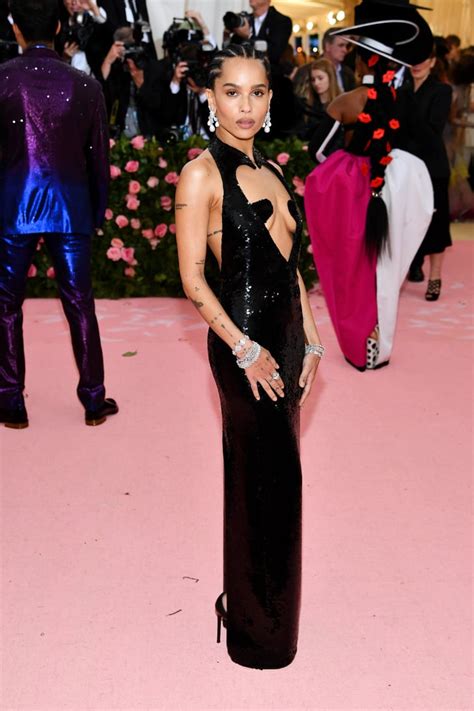 Zoë Kravitzs Dress At Met Gala 2019 Popsugar Fashion