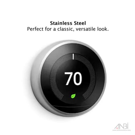 GOOGLE NEST Learning Thermostat Rd Gen Works