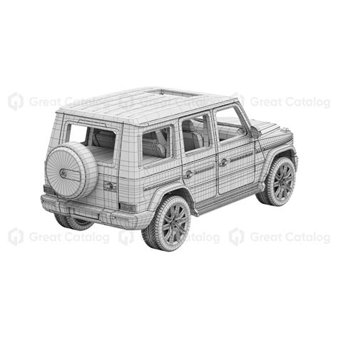 Car Mercedes Benz G Class 2025 3d Model Greatcatalog 55905