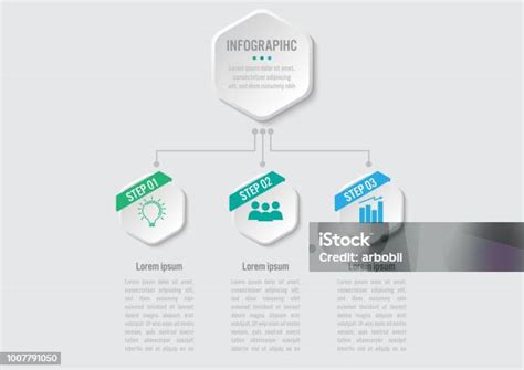 비즈니스 Infographic 다각형 도형 다이어그램 템플릿입니다 벡터 일러스트 레이 션 0명에 대한 스톡 벡터 아트 및 기타