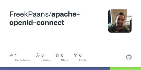 Github Freekpaans Apache Openid Connect