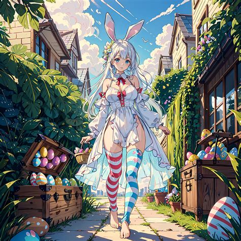 Easter Bunny Girl 1 By Sdaiuser On Deviantart