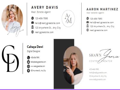 HTML Email Signature For Gmail And Outlook Upwork