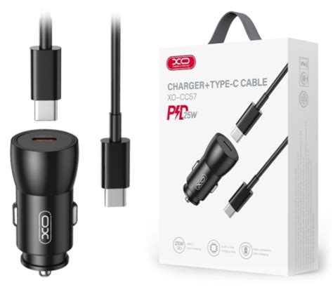 Ładowarka Sam Qc Pd 25w Cc57 Usb C Czarna Kabel Audax Net Pl