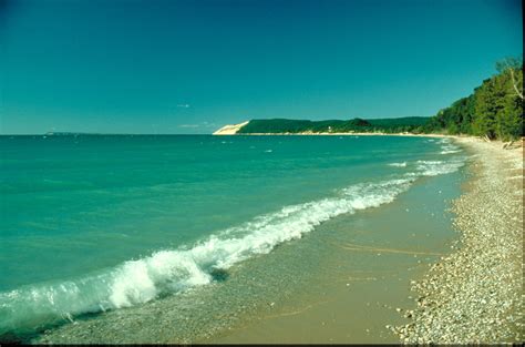 Empire Beach Mi Good Rock Picking Michigan Adventures Beautiful