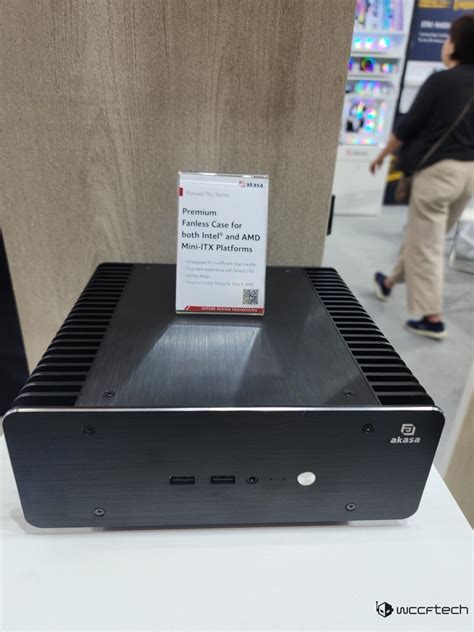Akasa Turns Intel Nuc Pro Arena Canyon Fanless With New Premium Casing Copper Cooling For