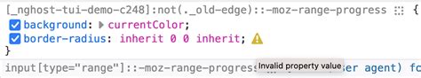 🐞 `inputslider` Not Working `border Bottom Left Radius` In Firefox