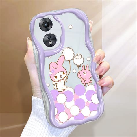 Jual Oppo A58 A78 5g Untuk Hp Casing Softcase Bubbles Melody Cassing