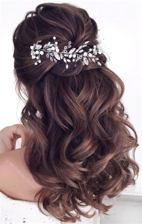 Wedding Hairstyles Half Up Half Down For Medium Length Hair