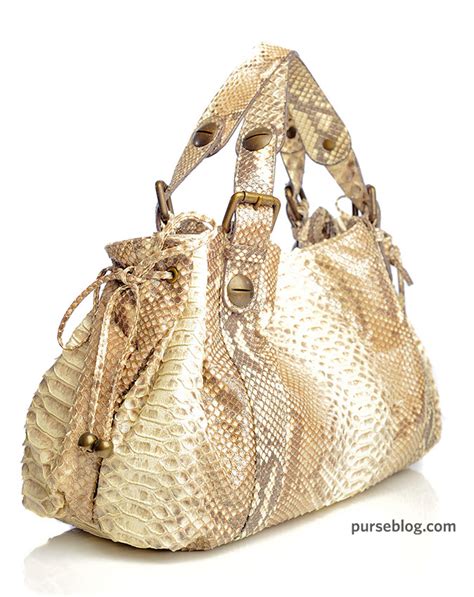 review gerard darel 24h utah python bag purseblog