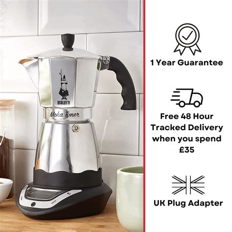 Bialetti Moka Timer | Electric Coffee Maker | Brew Italia