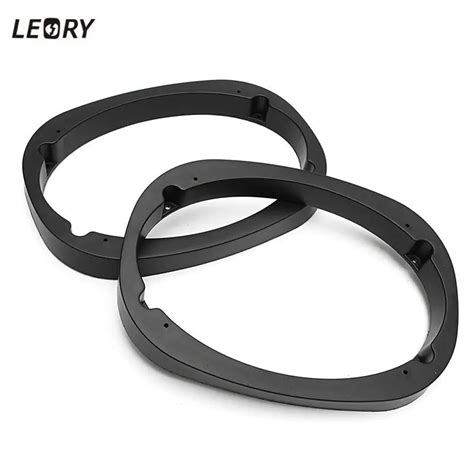 Leory 1 Pair Universal Speaker Adapter Spacer Horn Pad Mounts 6x9 Inch